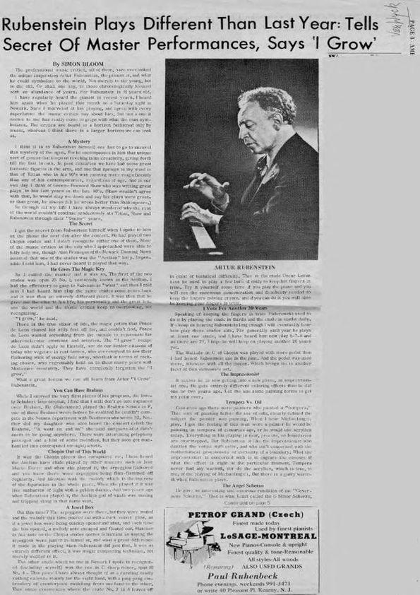 Rubenstein (Rubinstein) plays different than last year: tells secret of ...