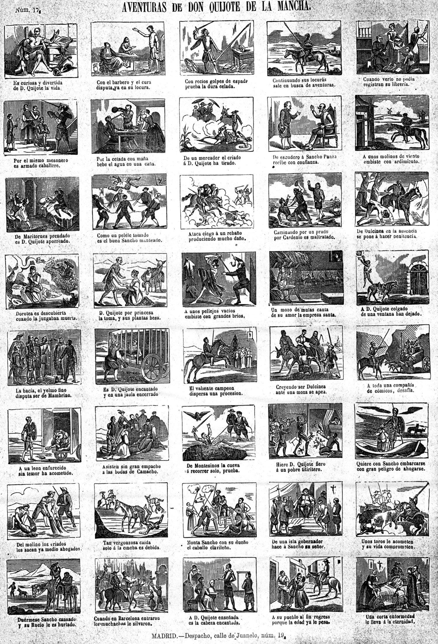 Aventuras de don Quijote de la Mancha | Biblioteca Virtual Miguel de ...