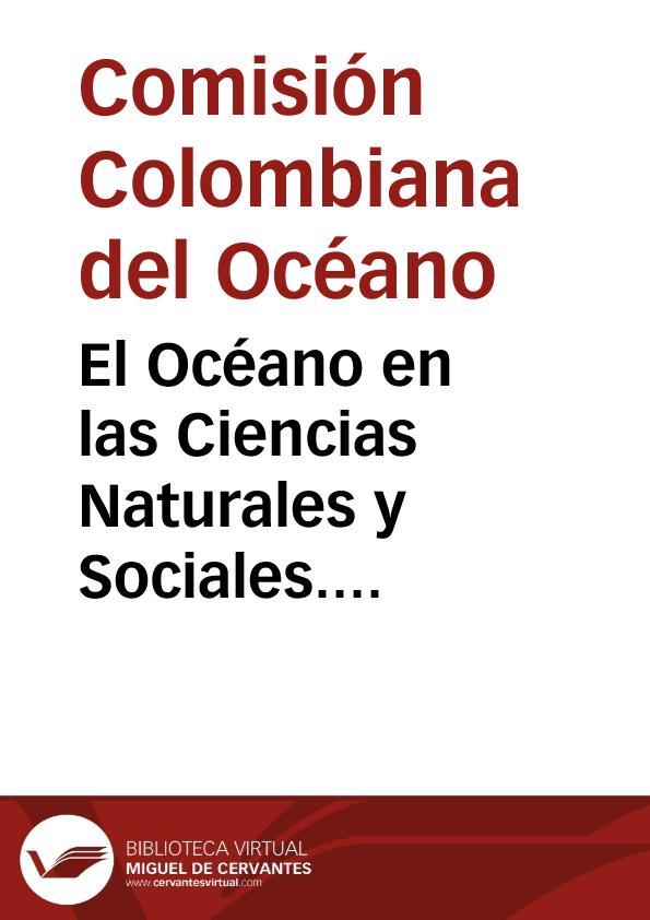 El Océano en las Ciencias Naturales y Sociales. Construyendo país ...